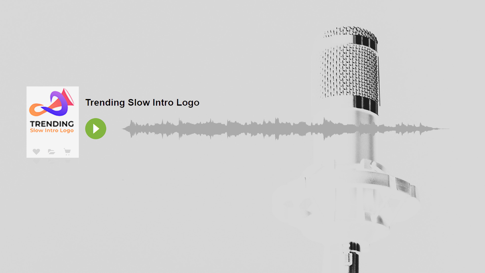 Trending Slow Intro Logo - PixaBob
